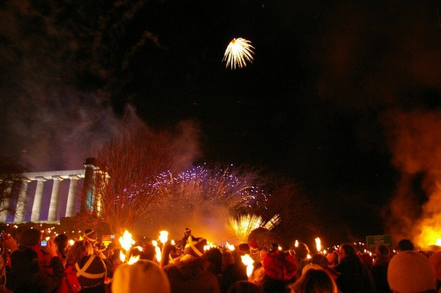 Tradiciones del Hogmanay, la Nochevieja en Escocia